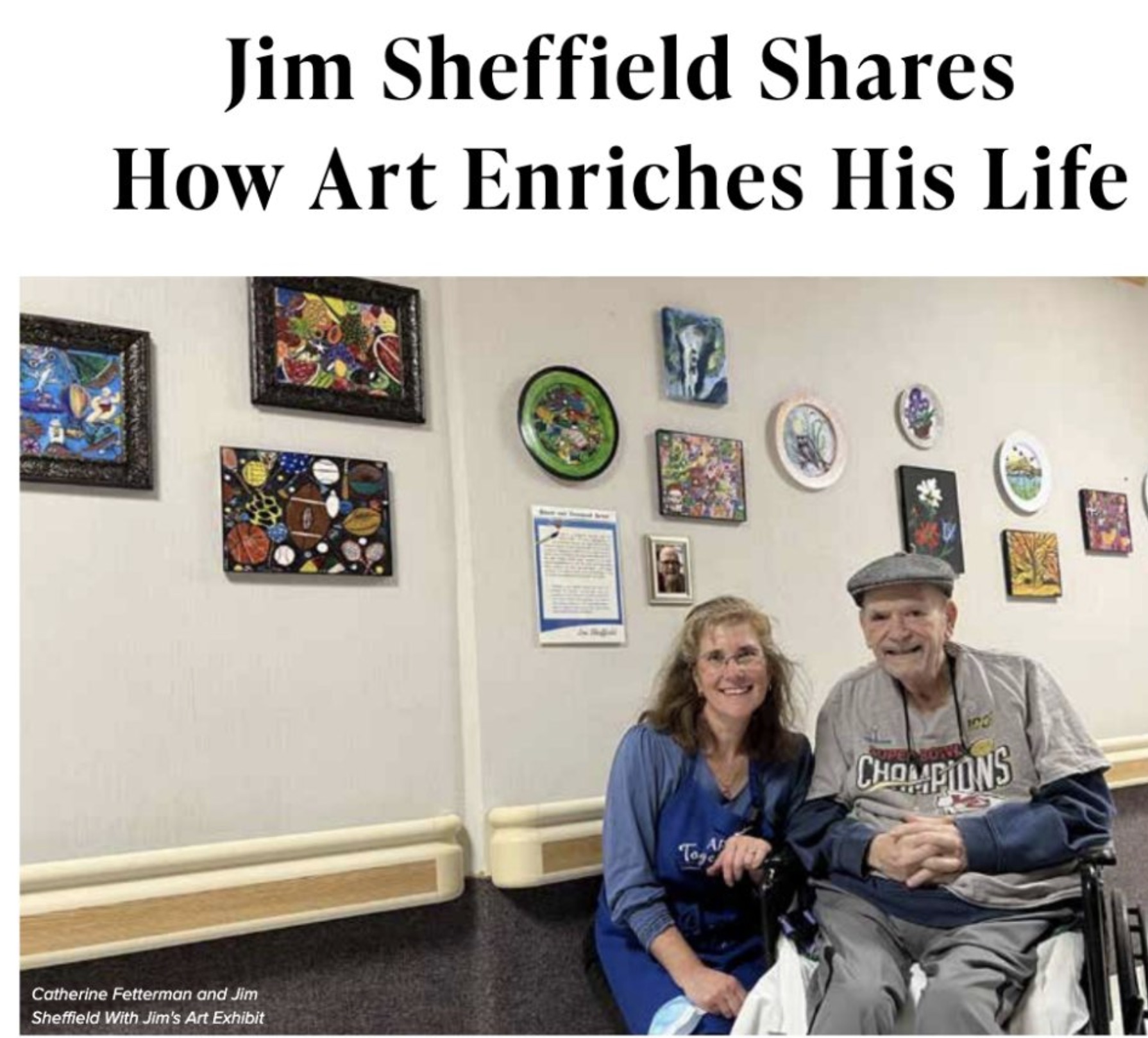 Our Artist Jim Sheffield Spotlighted in Leesburg Leisure Magazine | Art ...